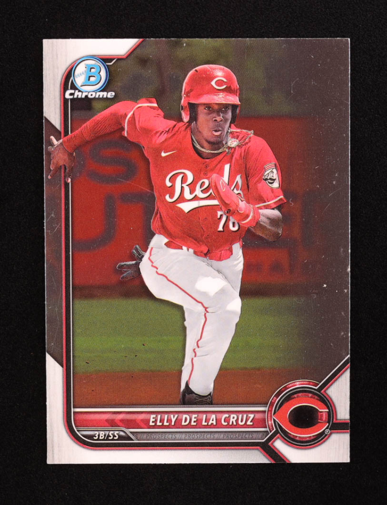 Elly De La Cruz 2022 Bowman Chrome Draft #BDC80 RC | Pristine Auction
