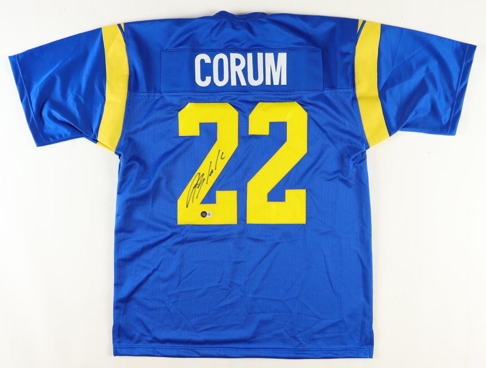 Blake Corum Signed Rams Jersey (Beckett) | Pristine Auction