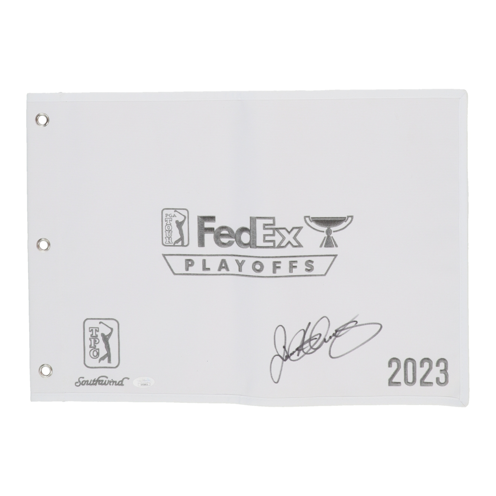 Rory McIlroy Signed 2023 FedEx Playoffs Pin Flag (JSA) | Pristine Auction