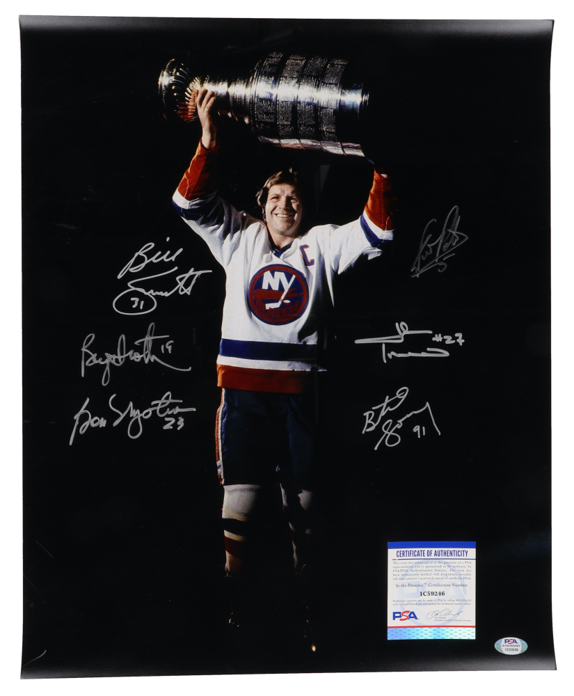 New York Islanders 16x20 Photo Signed by (6) with Denis Potvin, Billy ...