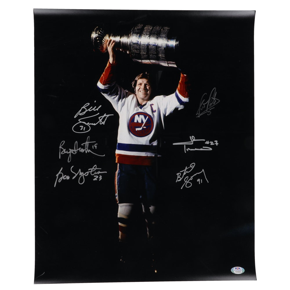 New York Islanders 16x20 Photo Signed by (6) with Denis Potvin, Billy ...