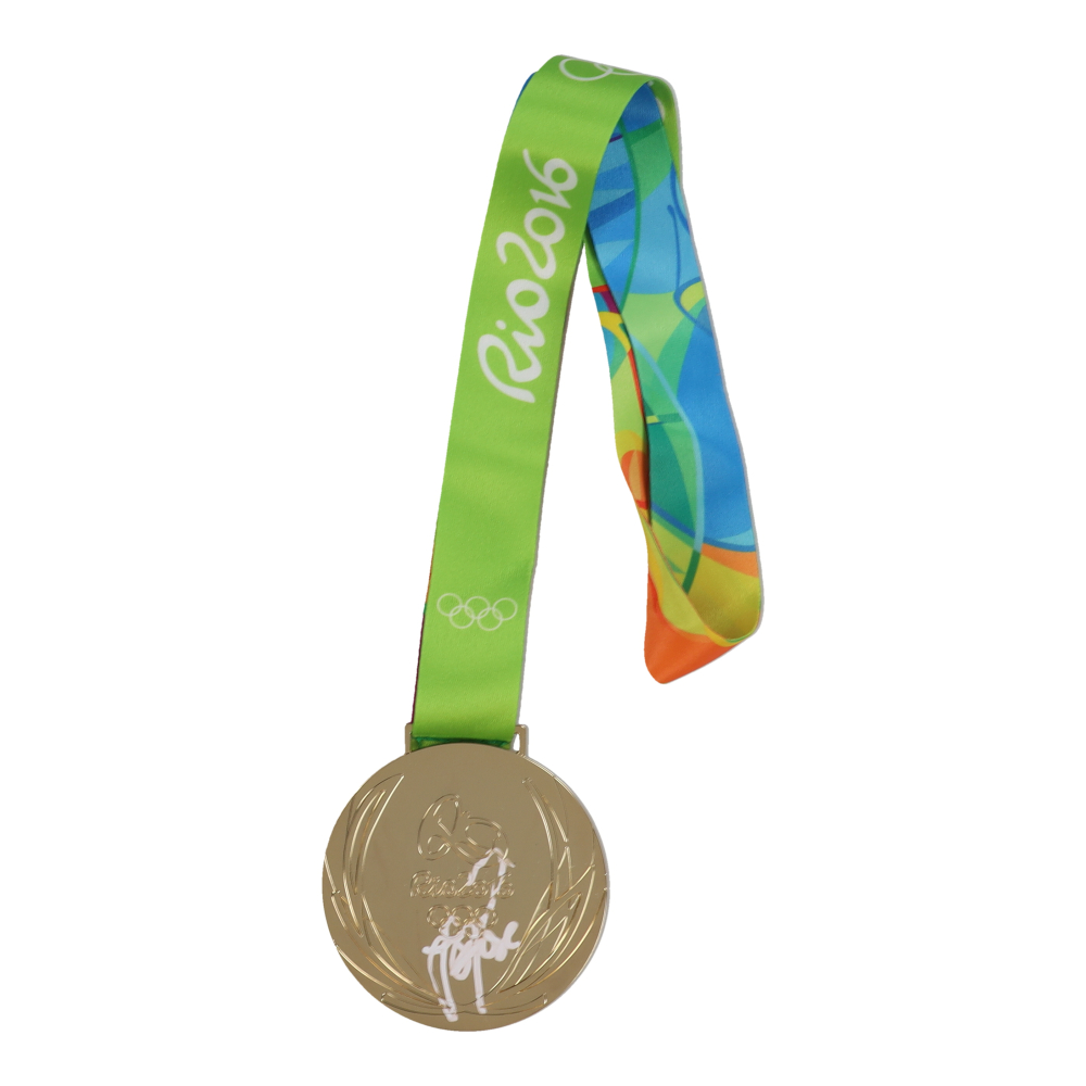 Justin Rose Signed Rio 2016 Olympics Gold Medal (JSA) | Pristine Auction