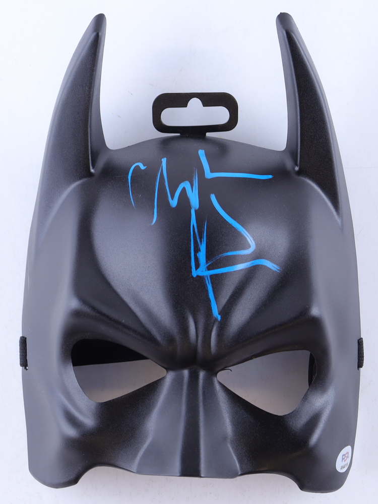 Christian Bale Signed "Batman" Mask (PSA) | Pristine Auction
