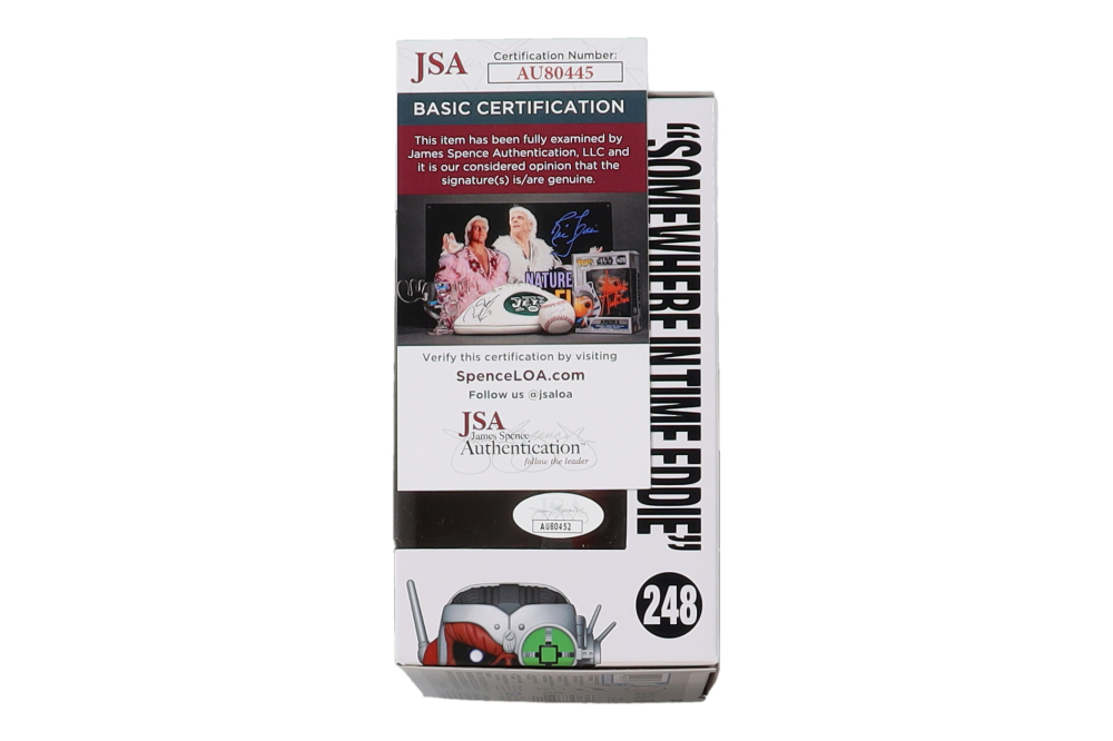 Derek Riggs Signed Iron Maiden #248 "Somewhere in Time Eddie" Funko Pop ...