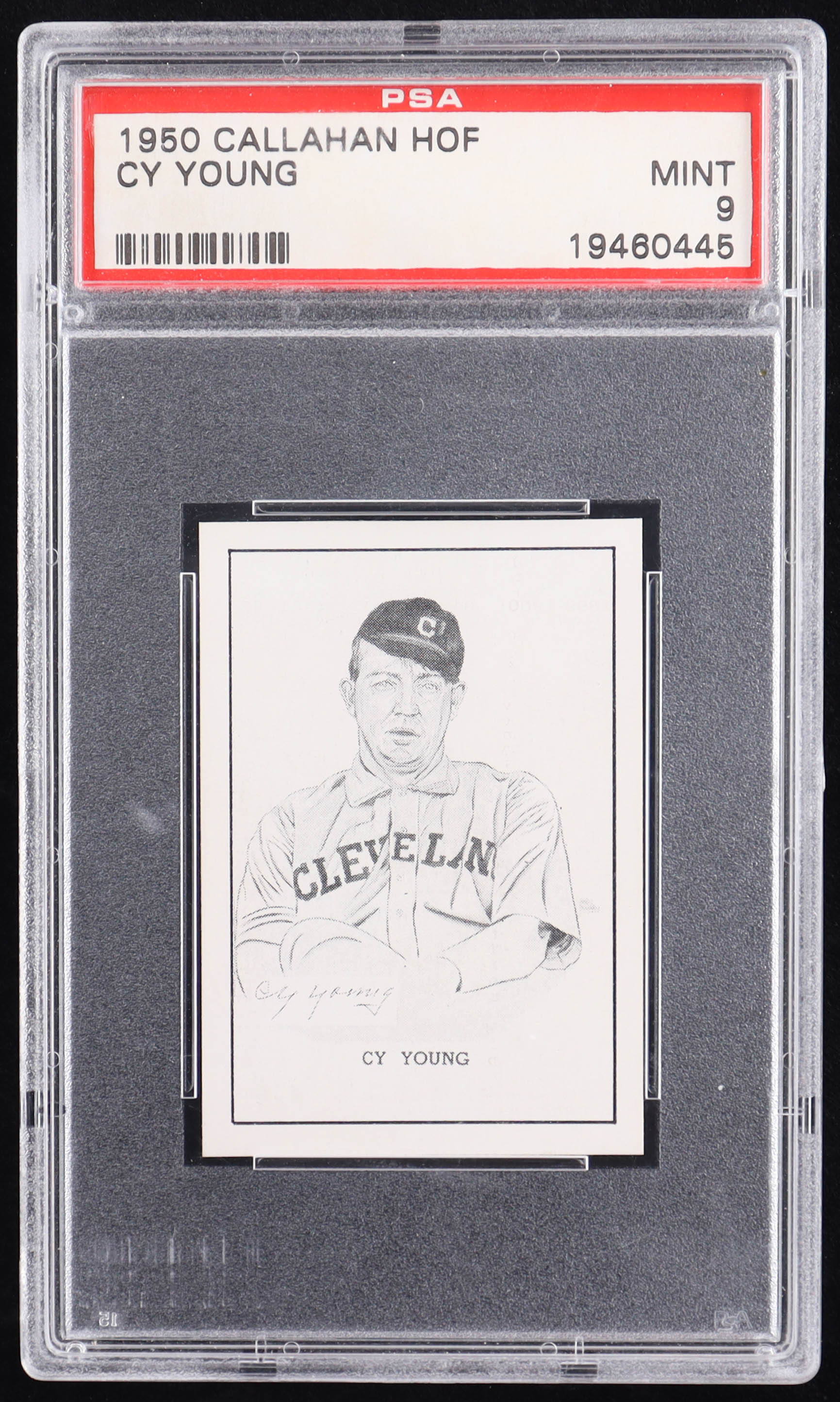 Cy Young 1950-56 Callahan HOF W576 #80 (PSA 9) | Pristine Auction