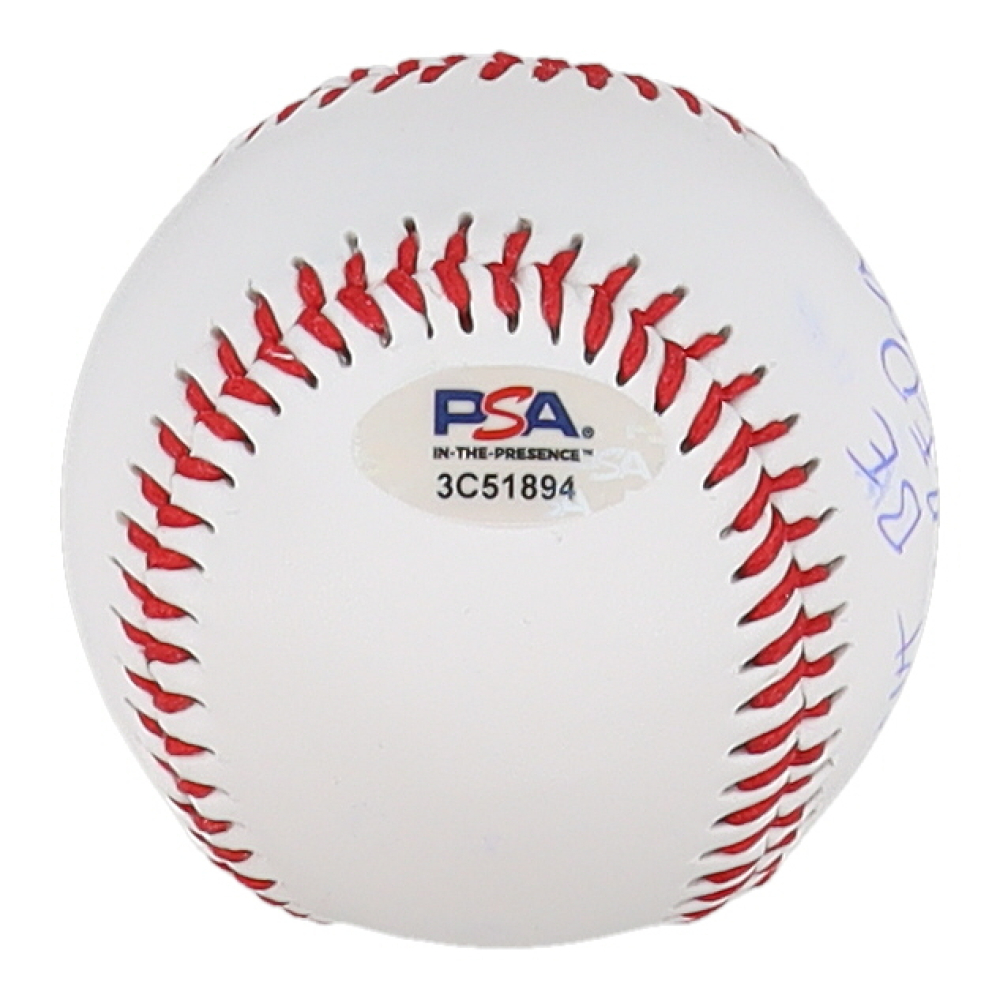 Nick Diaz Signed Baseball Inscribed "Don't Be Scared Homie" & "209 ...