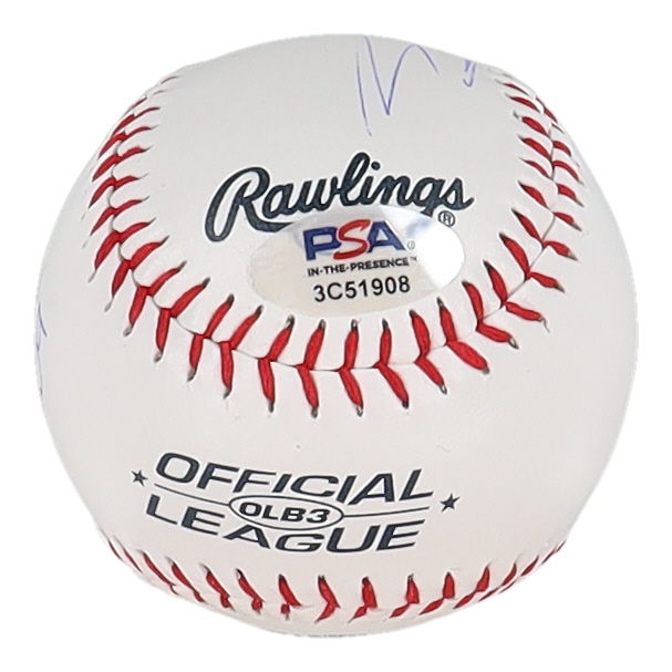 Nick Diaz Signed OL Baseball Inscribed "Don't Be Scared Homie" & "209 ...