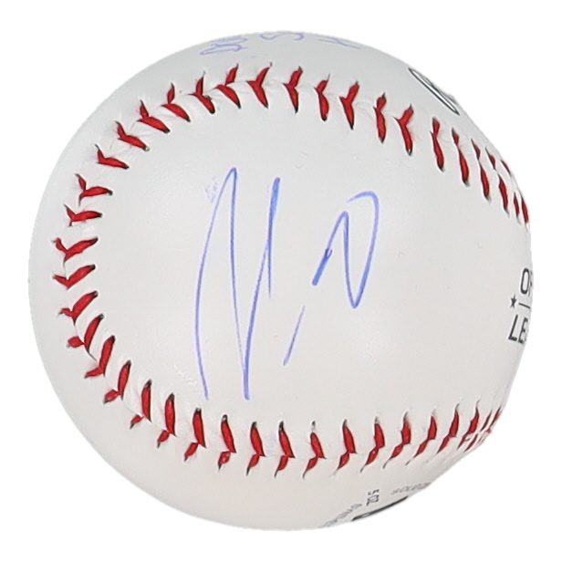 Nick Diaz Signed OL Baseball Inscribed "Don't Be Scared Homie" & "209 ...