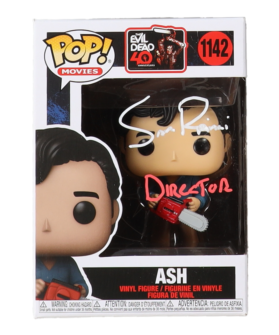 Sam Raimi Signed " The Evil Dead 40th Anniversary" #1142 Ash Funko Pop ...