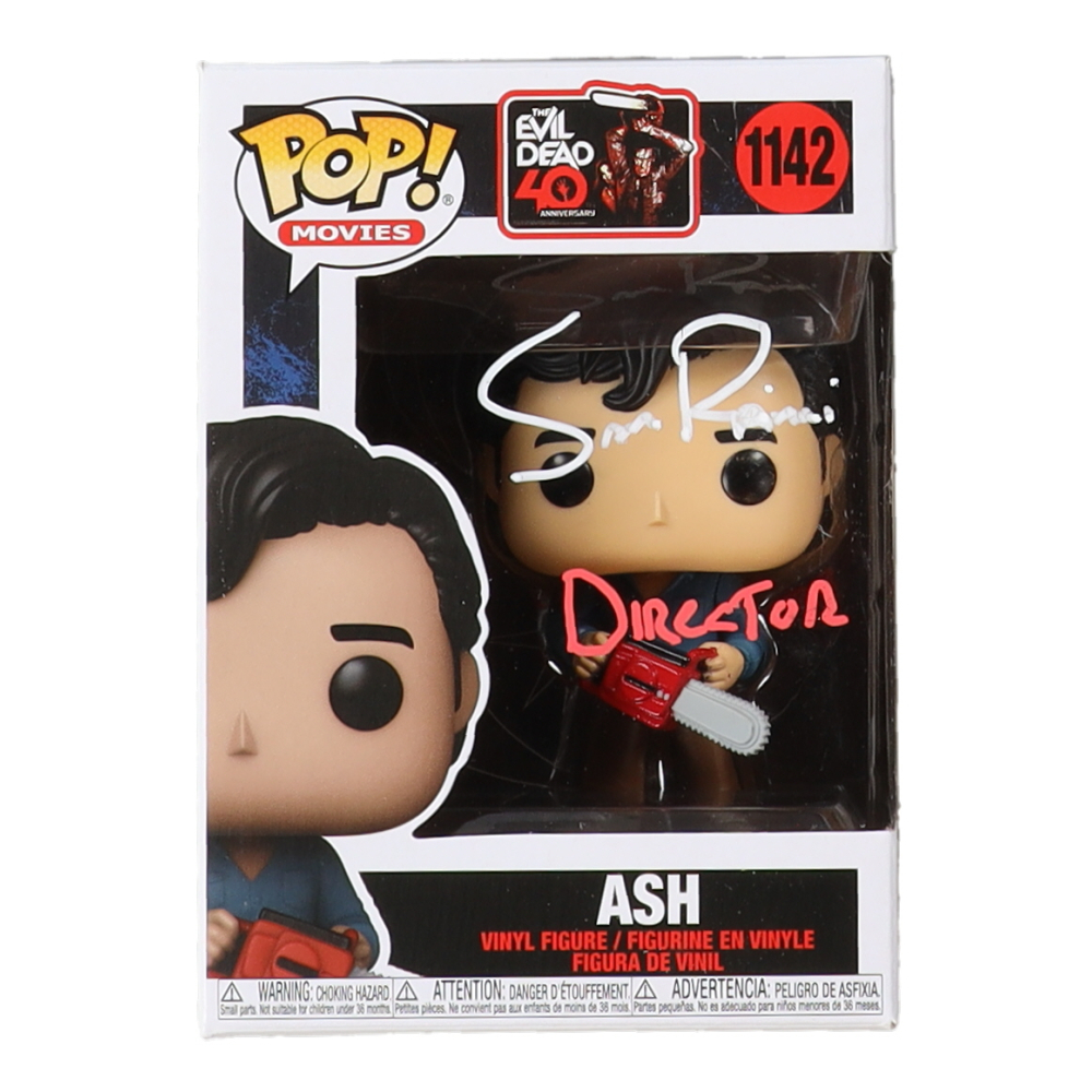 Sam Raimi Signed " The Evil Dead 40th Anniversary" #1142 Ash Funko Pop ...