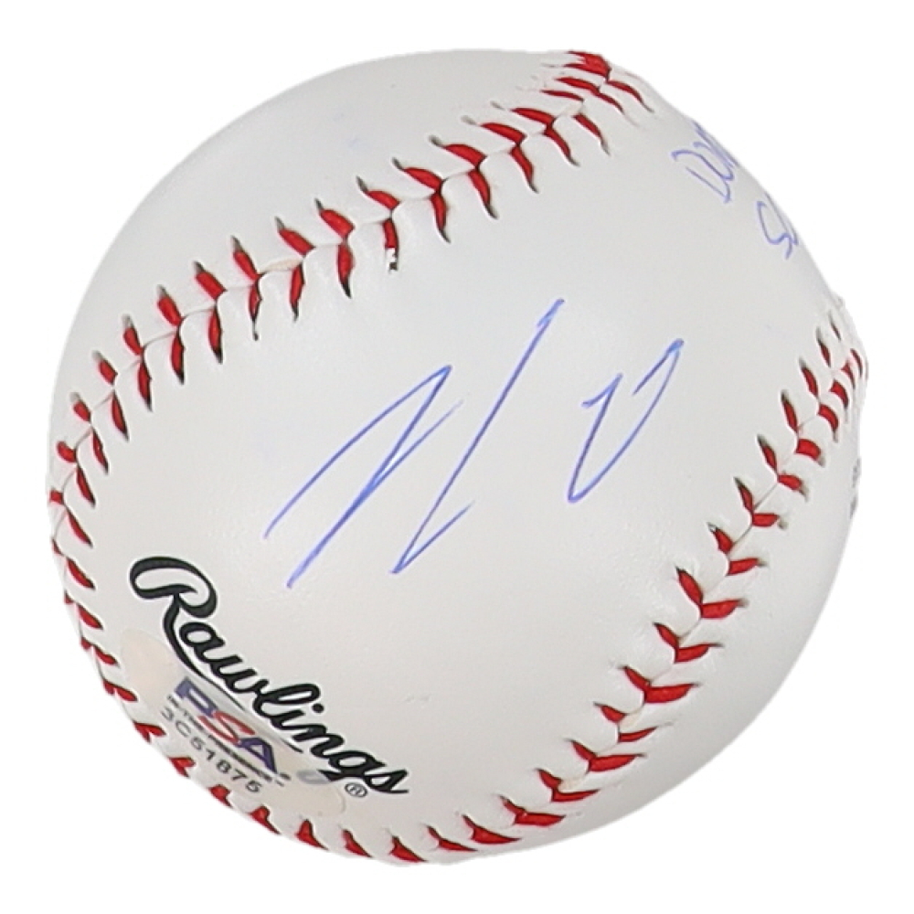 Nick Diaz Signed OL Baseball Inscribed "Don't Be Scared Homie" & "209 ...