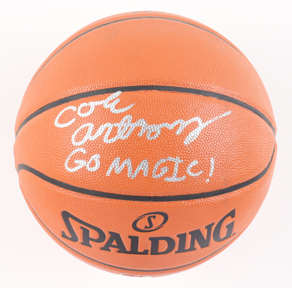 Cole Anthony Signed NBA Basketball Inscribed "Go Magic!" (Fanatics ...