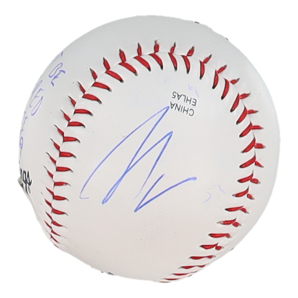 Nick Diaz Signed OL Baseball Inscribed "Don't Be Scared Homie" & "209 ...