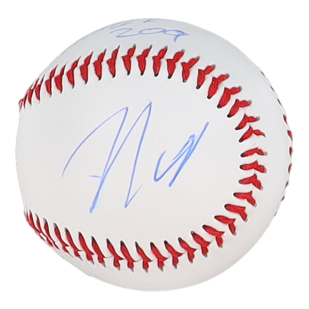 Nick Diaz Signed Baseball Inscribed "Don't Be Scared Homie" & "209 ...