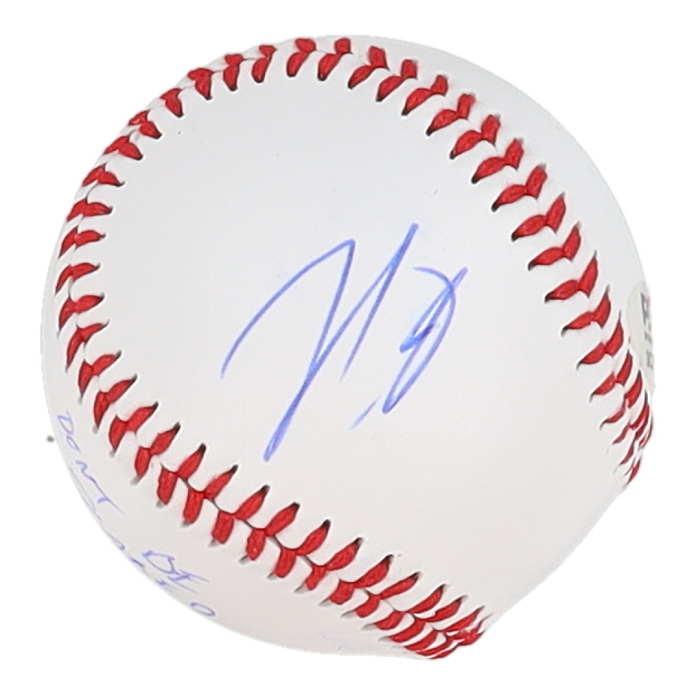 Nick Diaz Signed Baseball Inscribed "Don't Be Scared Homie" & "209 ...