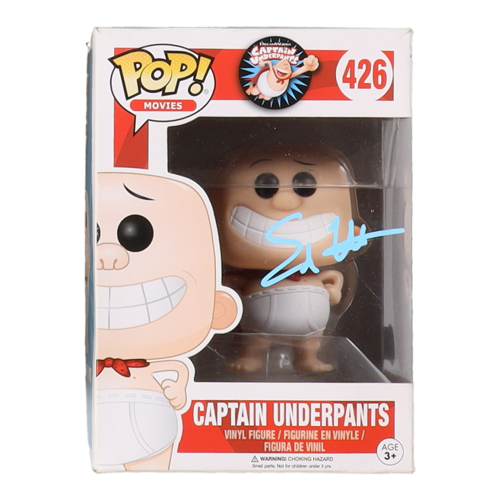 Ed Helms Signed "Captain Underpants" #426 Captain Underpants Funko Pop ...