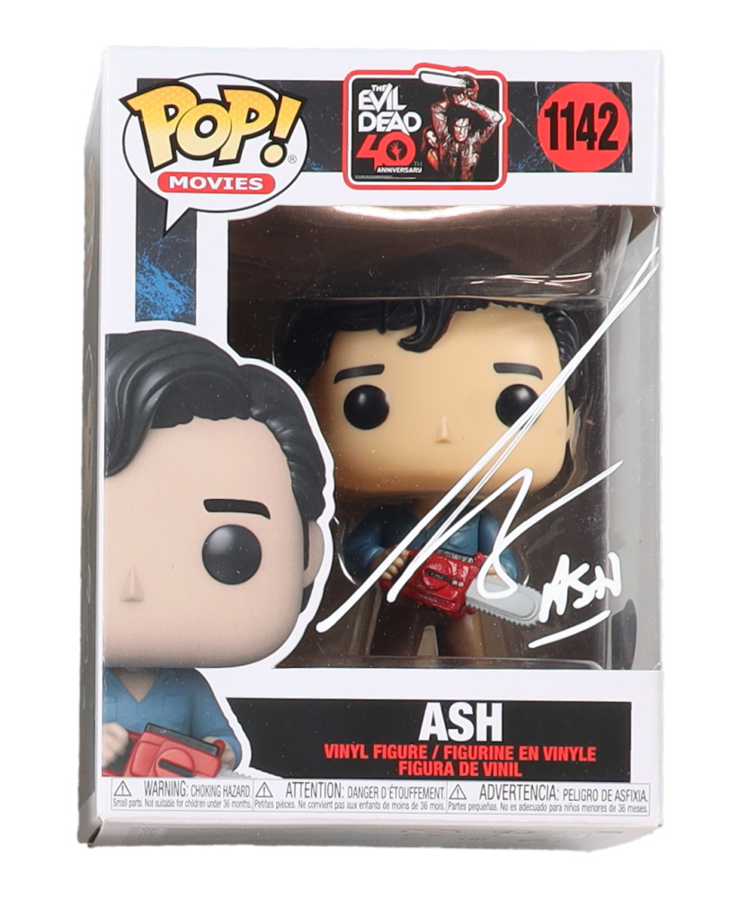 Bruce Campbell Signed "The Evil Dead" #1142 Ash Funko Pop! Vinyl Figure ...