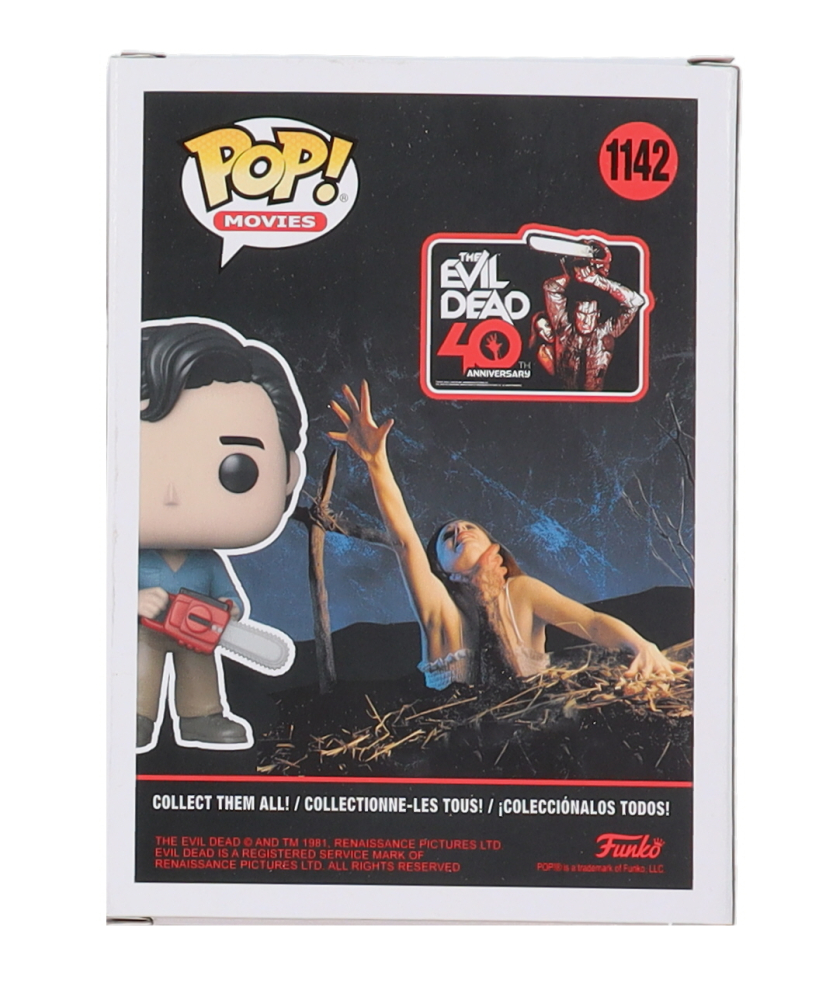 Bruce Campbell Signed "The Evil Dead" #1142 Ash Funko Pop! Vinyl Figure ...