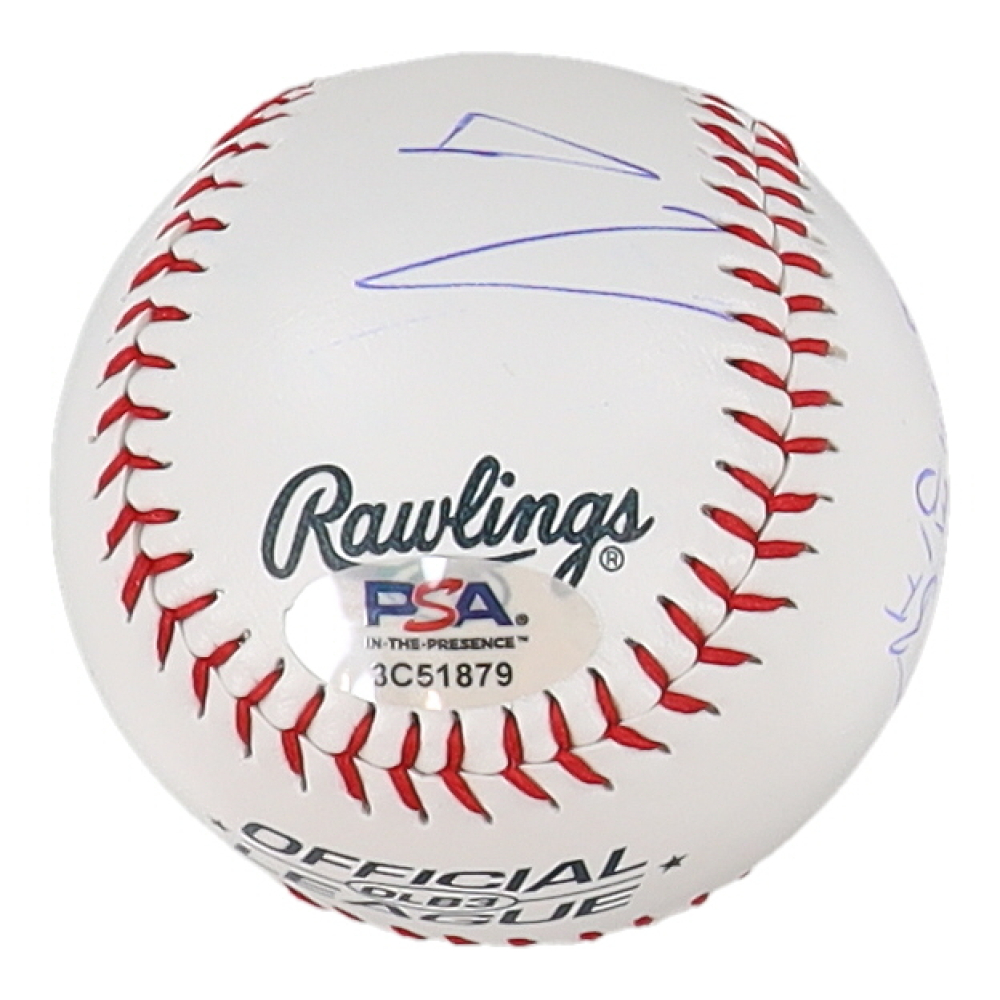 Nick Diaz Signed OL Baseball Inscribed "Don't Be Scared Homie" & "209 ...