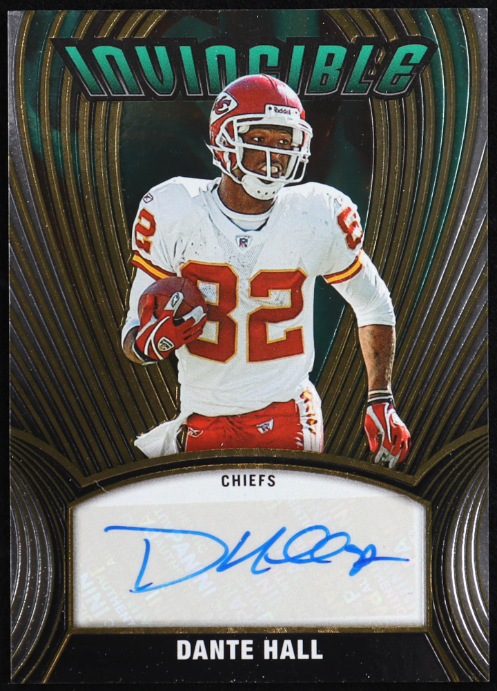 Dante Hall 2022 Panini Chronicles Invincible Autographs #7 | Pristine ...