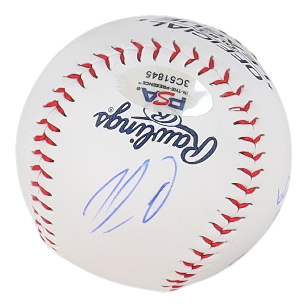 Nick Diaz Signed OL Baseball Inscribed "Don't Be Scared Homie" & "209 ...