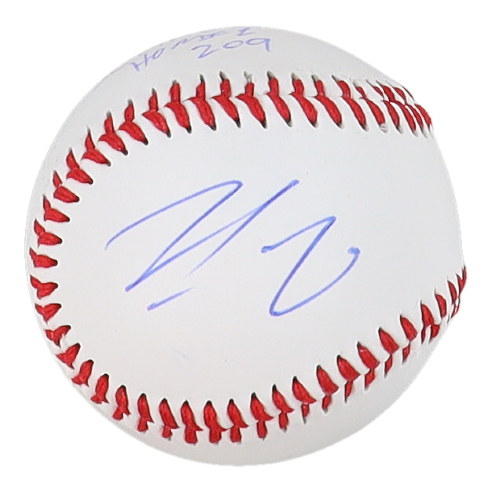 Nick Diaz Signed Baseball Inscribed "Don't Be Scared Homie" & "209 ...