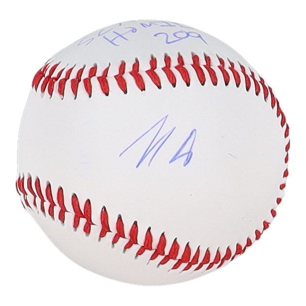 Nick Diaz Signed Baseball Inscribed "Don't Be Scared Homie" & "209 ...