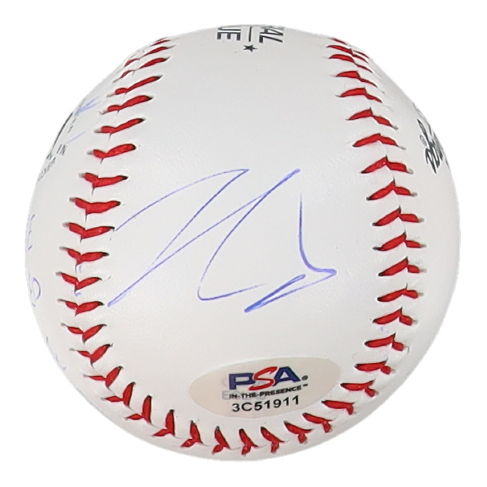 Nick Diaz Signed OL Baseball Inscribed "Don't Be Scared Homie" & "209 ...