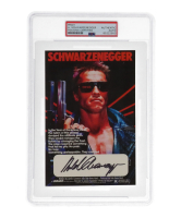 Arnold Schwarzenegger Signed "The Terminator" 5x7 Print (PSA ...