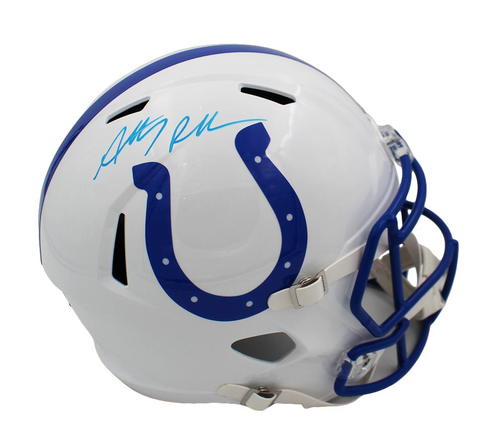 Anthony Richardson Signed Colts Full-Size Throwback Alternate Speed ...