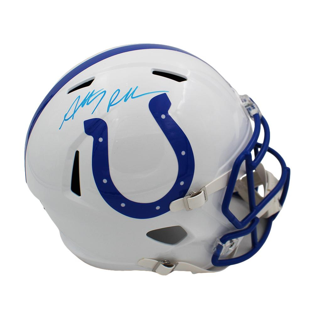 Anthony Richardson Signed Colts Full-Size Throwback Alternate Speed ...