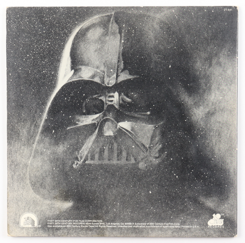 1977 "Star Wars" Original Motion Picture Soundtrack Double LP Vinyl ...