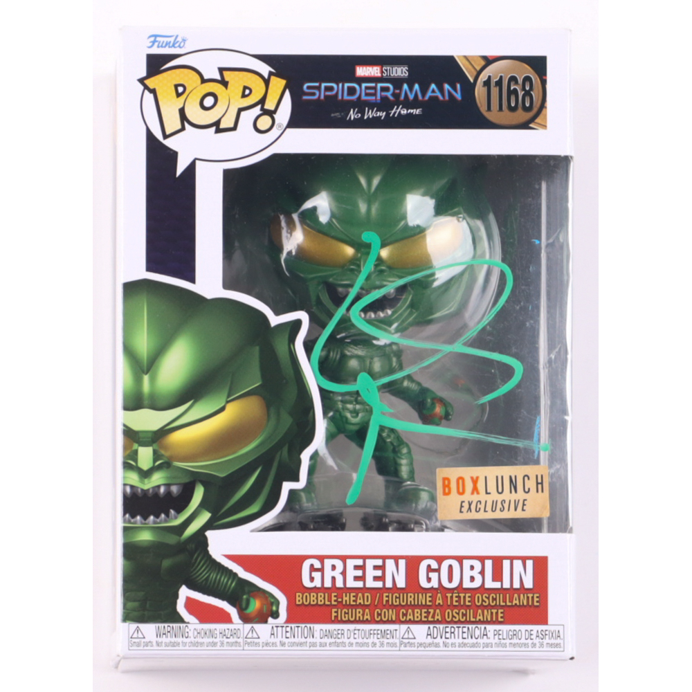 Willem Dafoe Signed "Spider-Man: No Way Home" #1168 Green Goblin Funko ...