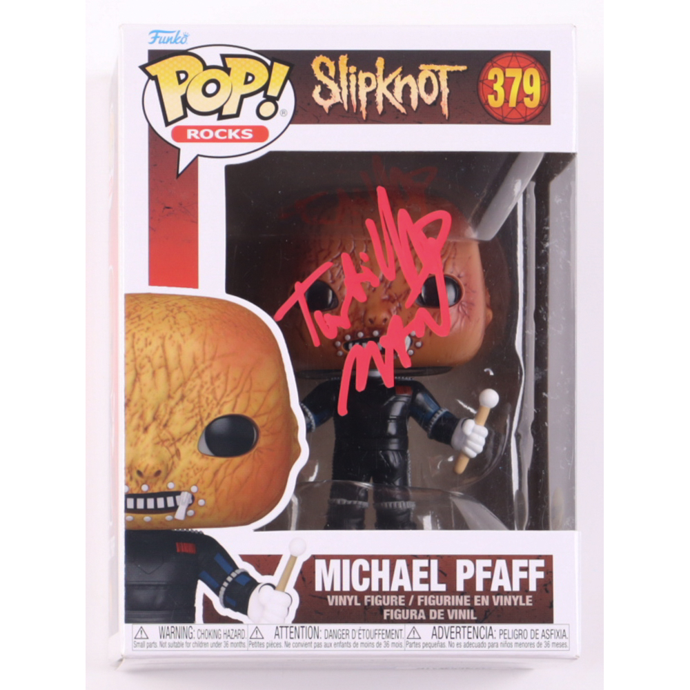 Michael Pfaff Signed Tortilla Man "Slipknot" #379 Funko Pop! Vinyl ...