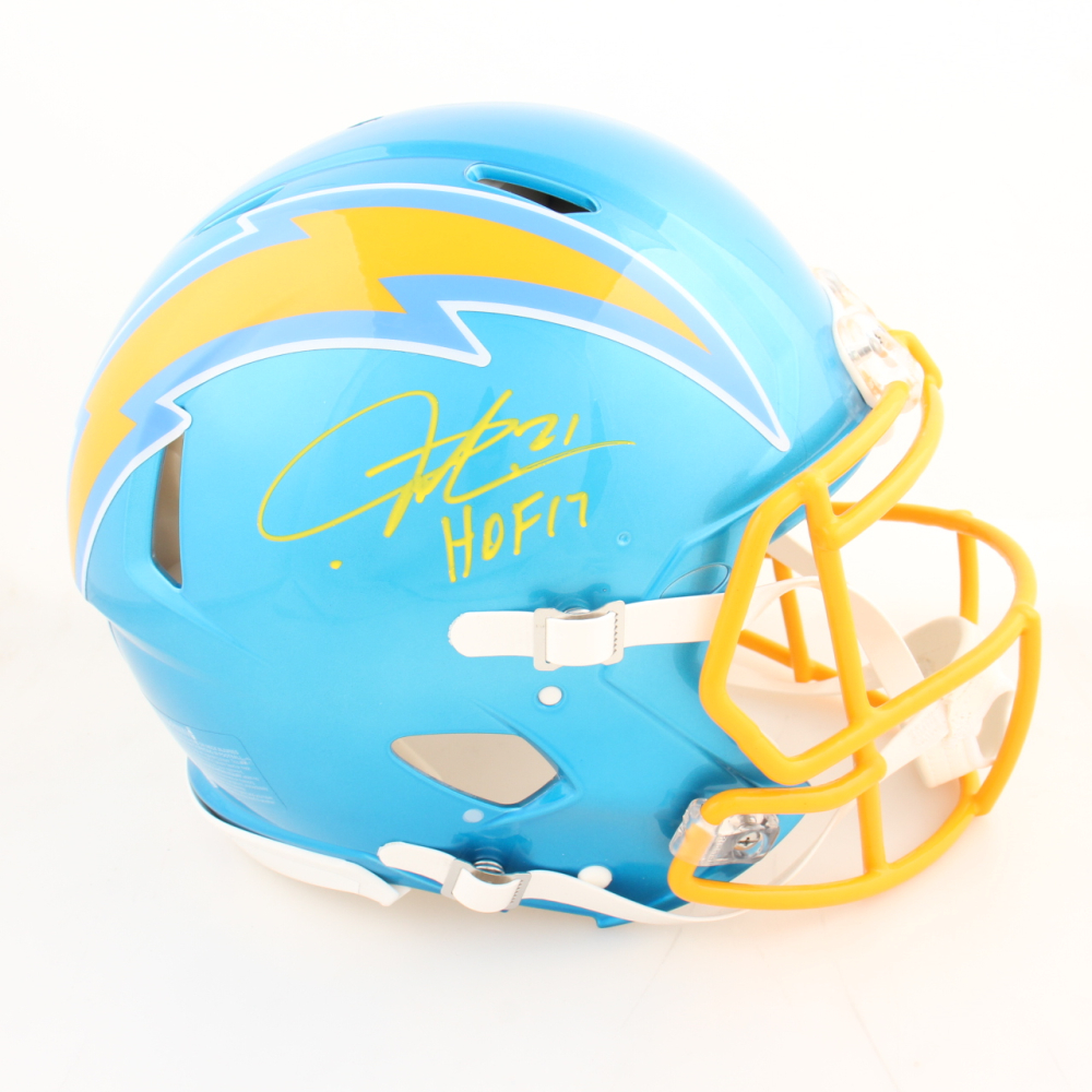LaDainian Tomlinson Signed Chargers Full-Size Authentic On-Field Flash ...