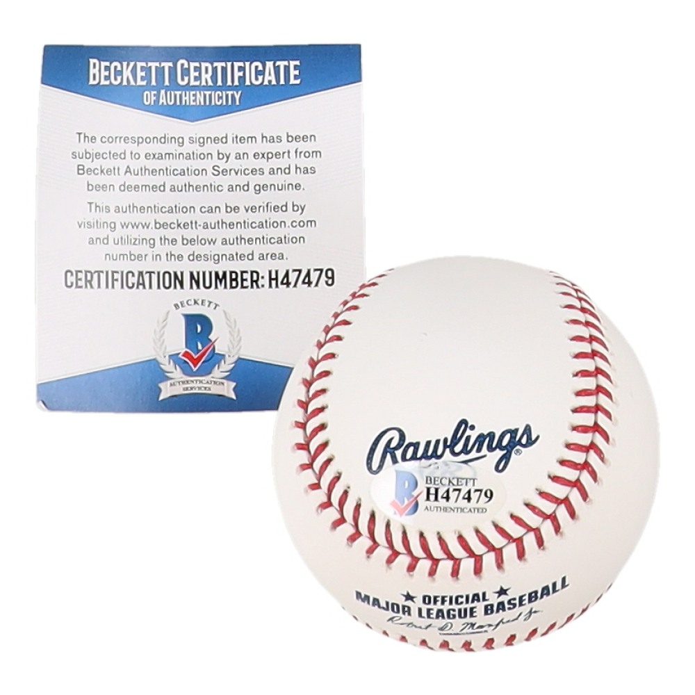 Mike Shannon Signed OML Baseball (Beckett) | Pristine Auction