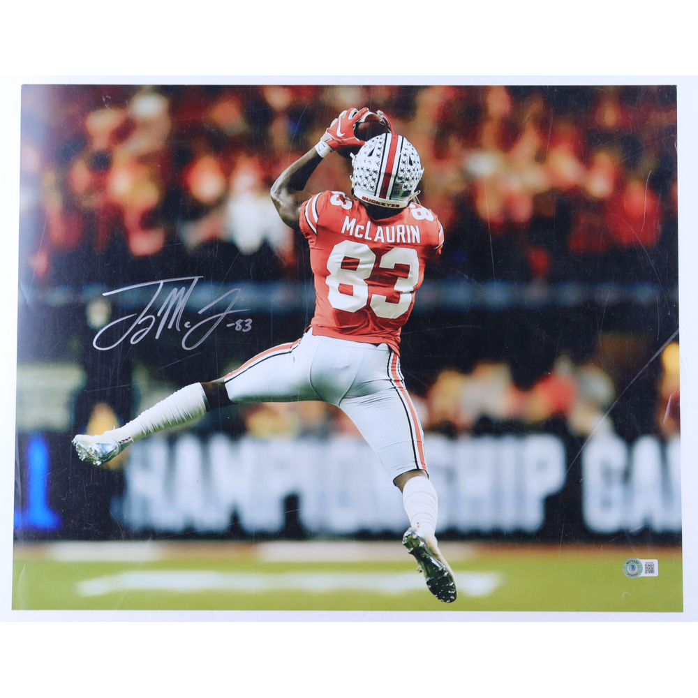 Terry McLaurin Signed Ohio State Buckeyes 16x20 Photo (Beckett ...