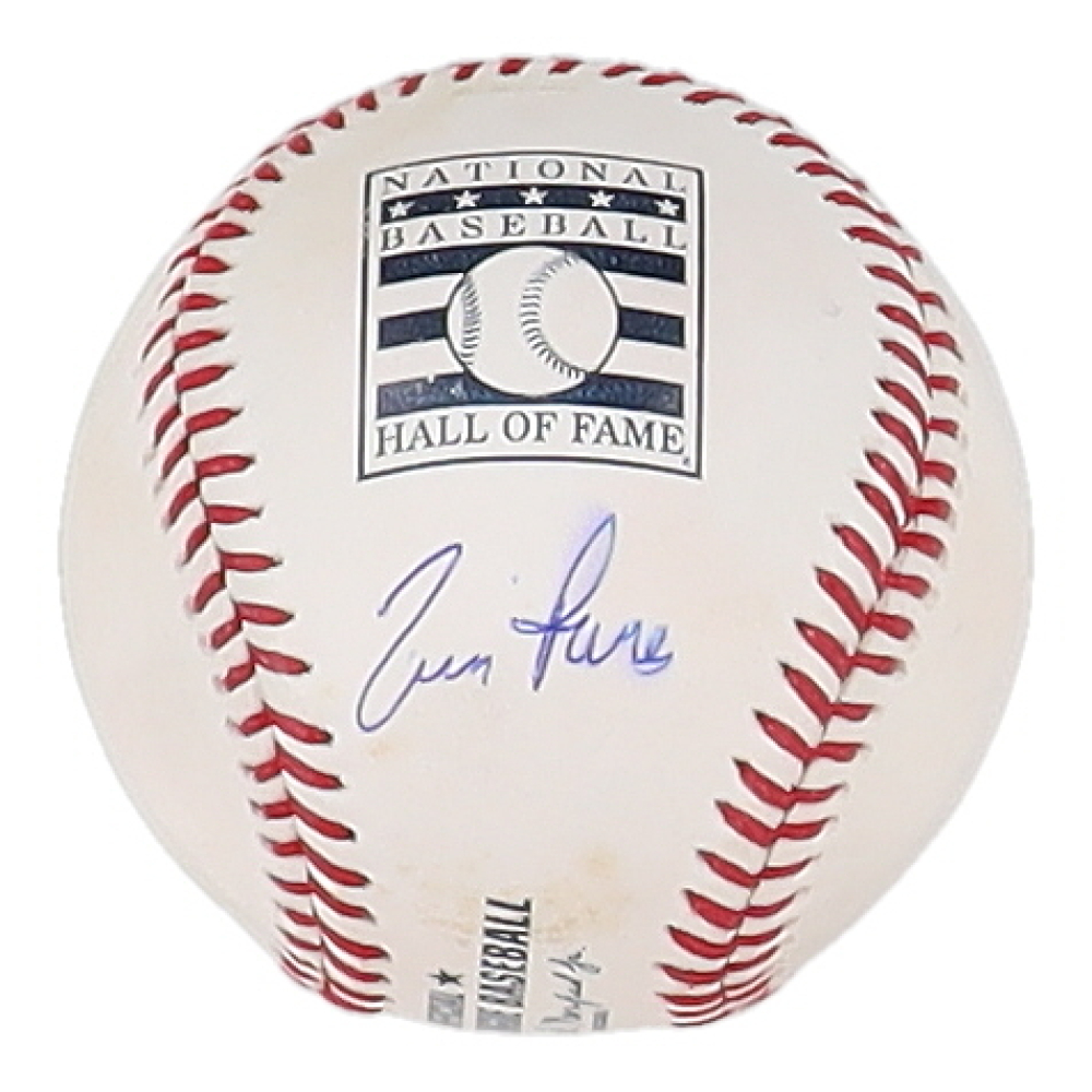 Tim Raines Signed Hall Of Fame Logo Baseball (JSA) | Pristine Auction