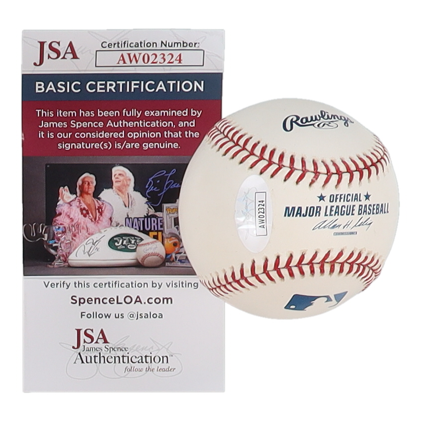Hal Naragon Signed OML Baseball Inscribed "1965 AL Champs" (JSA ...