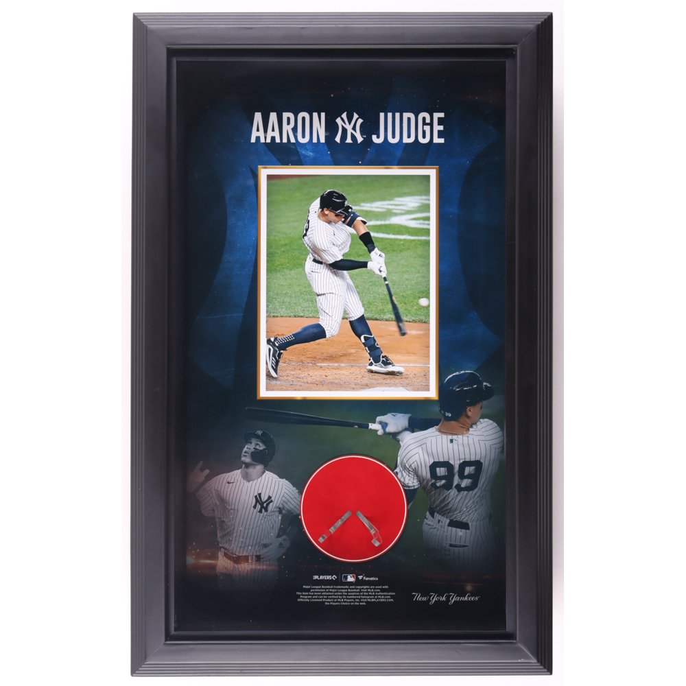 Aaron Judge Yankees Fanatics Shadowbox Display | Pristine Auction