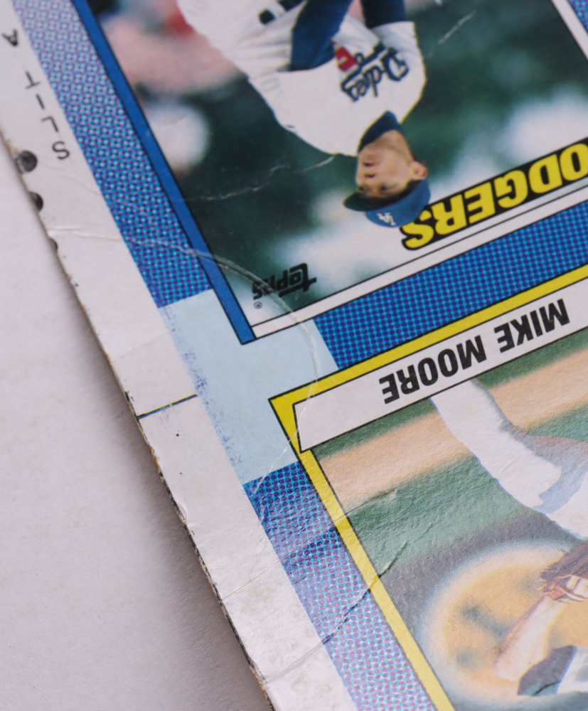 1990 Topps Baseball Uncut Trading Card Sheet of (132) Cards | Pristine ...