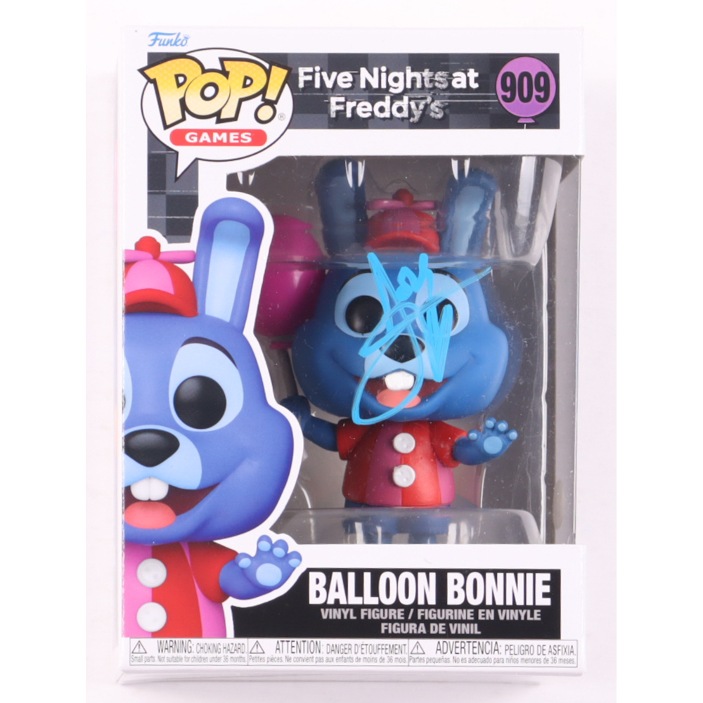 Josh Hutcherson Signed "Five Nights at Freddy's" #909 Balloon Bonnie ...