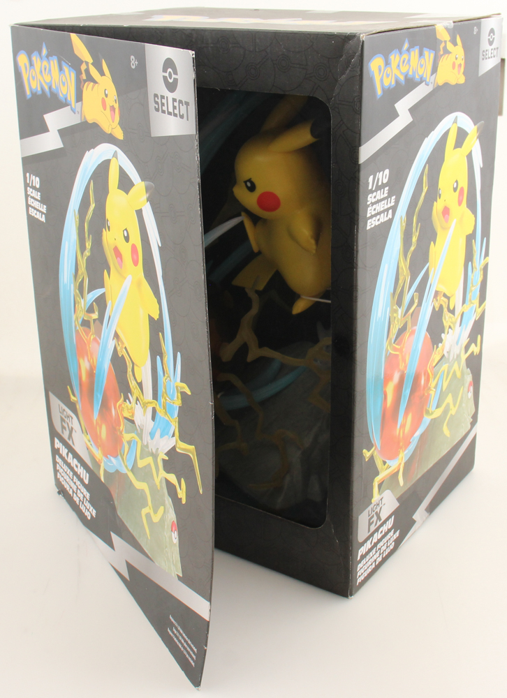 2021 Jazwares x Pokemon 1/10 Scale Pikachu Deluxe Figure Select Light ...