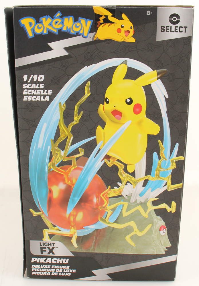 2021 Jazwares x Pokemon 1/10 Scale Pikachu Deluxe Figure Select Light ...