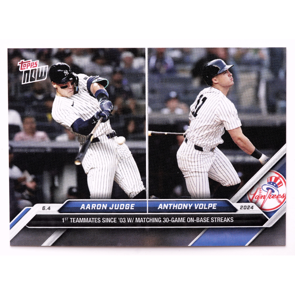 Aaron Judge / Anthony Volpe 2023-24 Topps Now #262 | Pristine Auction