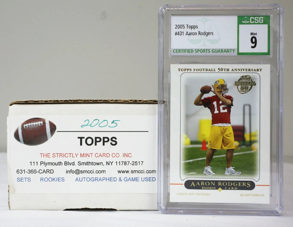 2005 Topps Football Complete Set of (443) Cards with Aaron Rodgers RC ...