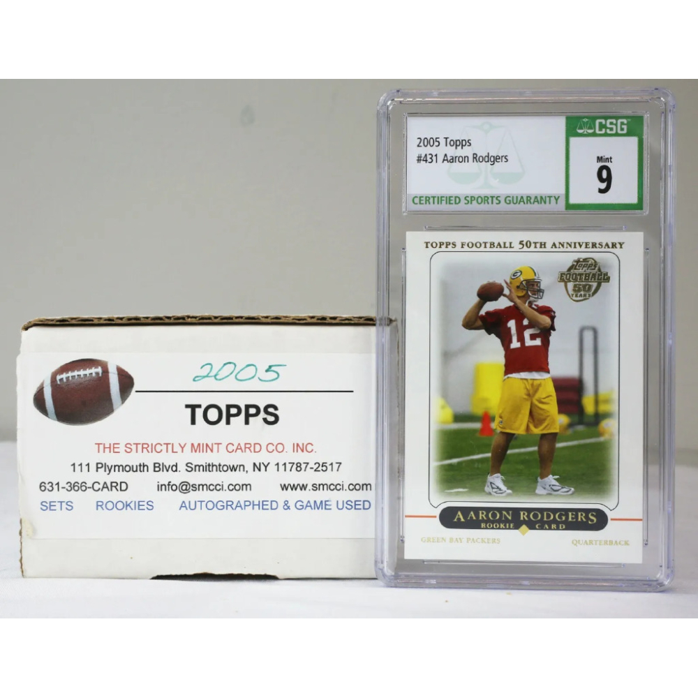2005 Topps Football Complete Set of (443) Cards with Aaron Rodgers RC ...