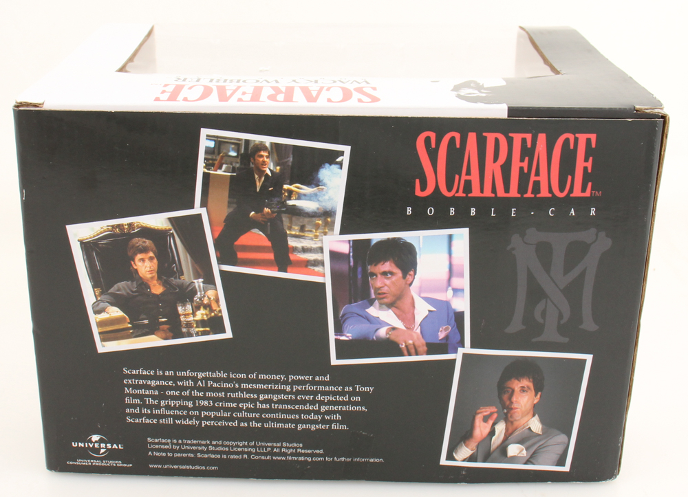 Al Pacino Signed "Scarface" Wacky Wobbler Bobble Car Funko Bobble-Head ...