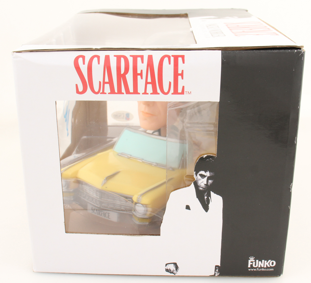 Al Pacino Signed "Scarface" Wacky Wobbler Bobble Car Funko Bobble-Head ...