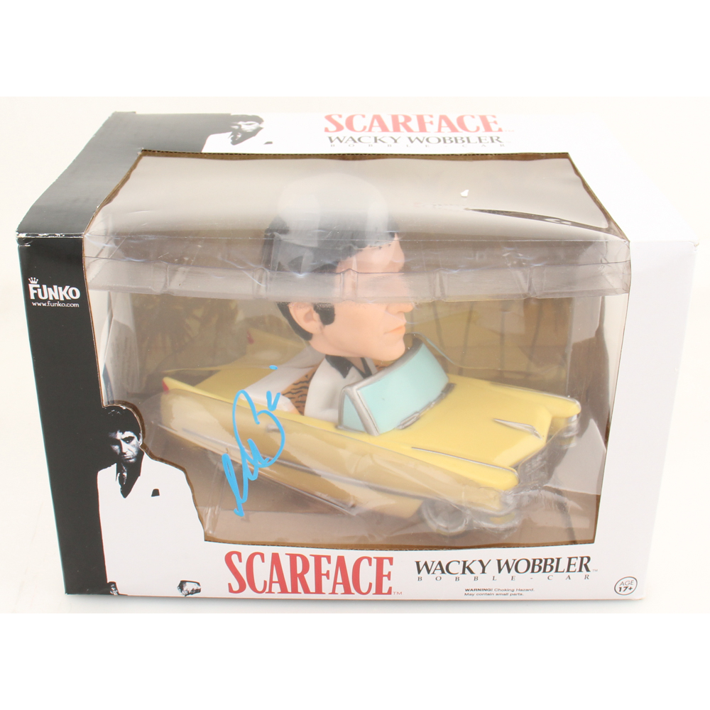 Al Pacino Signed "Scarface" Wacky Wobbler Bobble Car Funko Bobble-Head ...